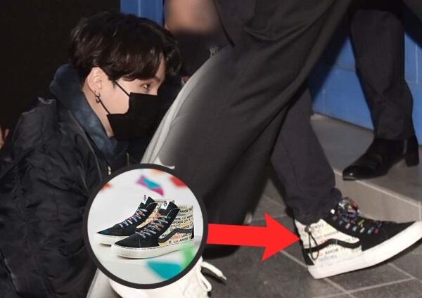 BTS' Suga wearing LGBT Pride Vans went viral on Twitter