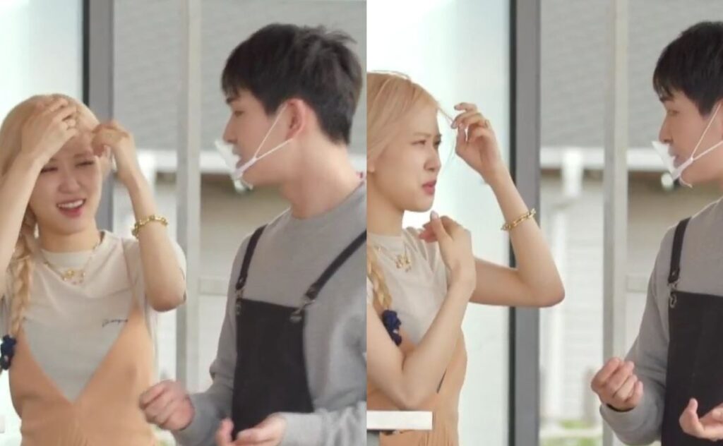 BLACKPINK's Rosé and SHINee's Onew share cute interaction