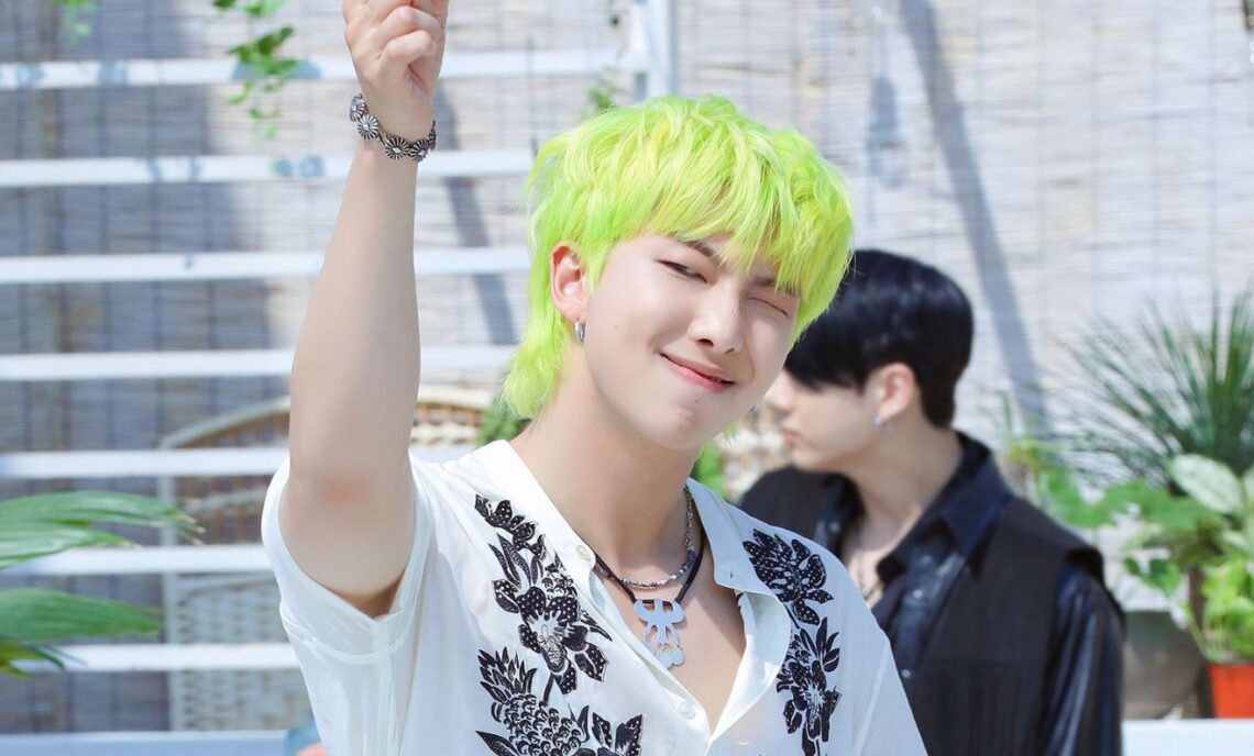 BTS' RM debuts tattoo on his back
