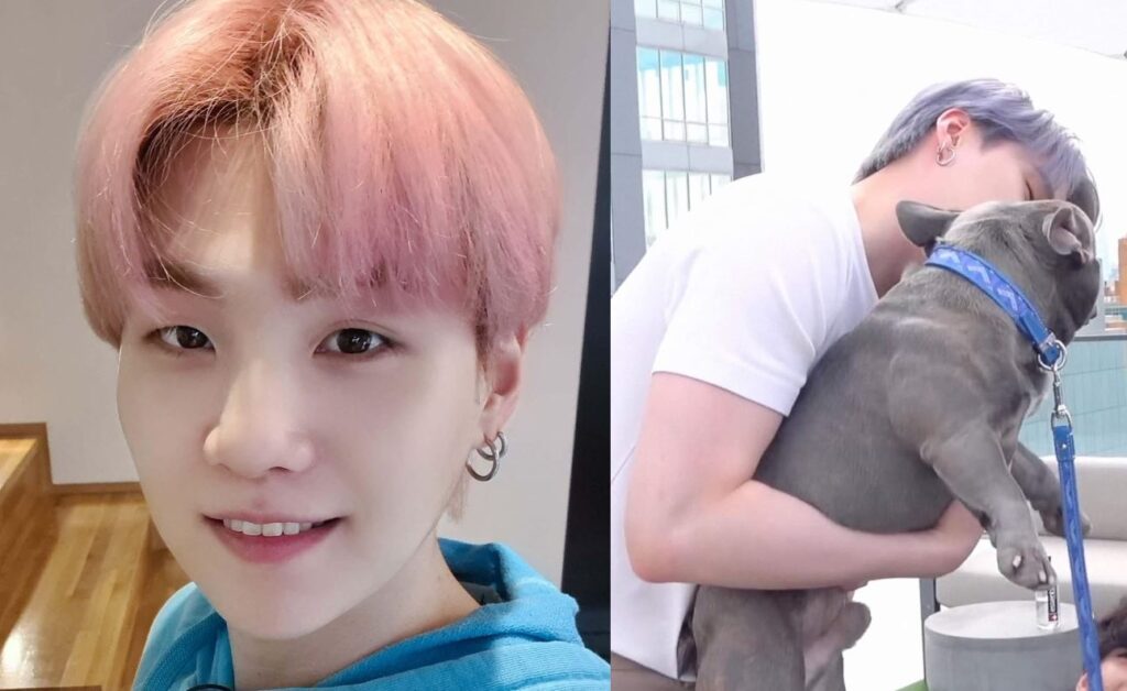BTS' Suga shows off his muscles and internet go crazy
