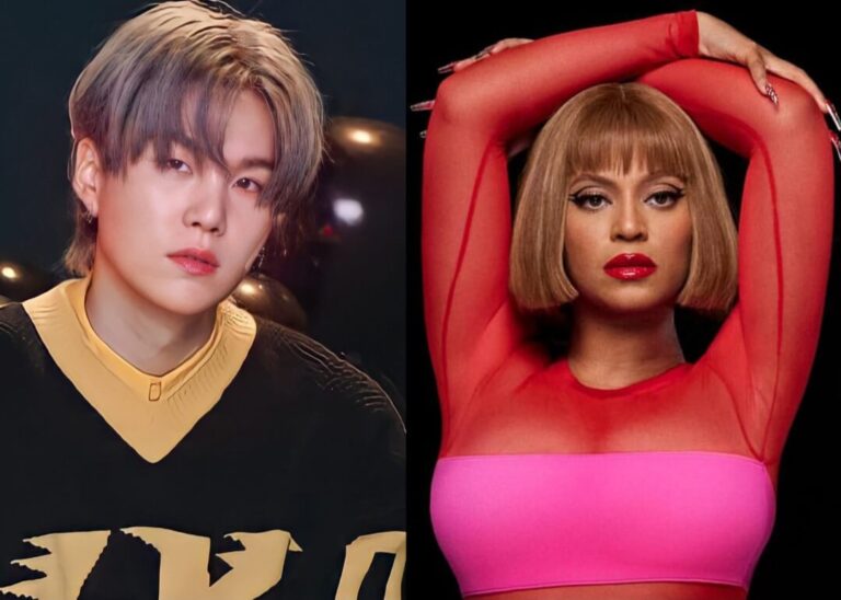 Beyoncé wishes BTS' Suga happy birthday on her website