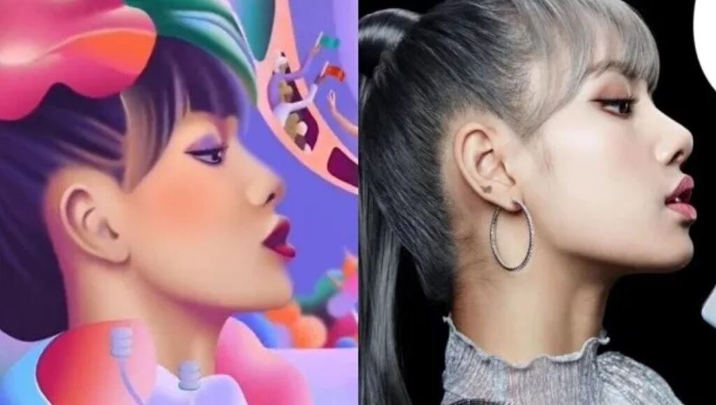 Lisa from BLACKPINK is honored by Netflix for Women's Day