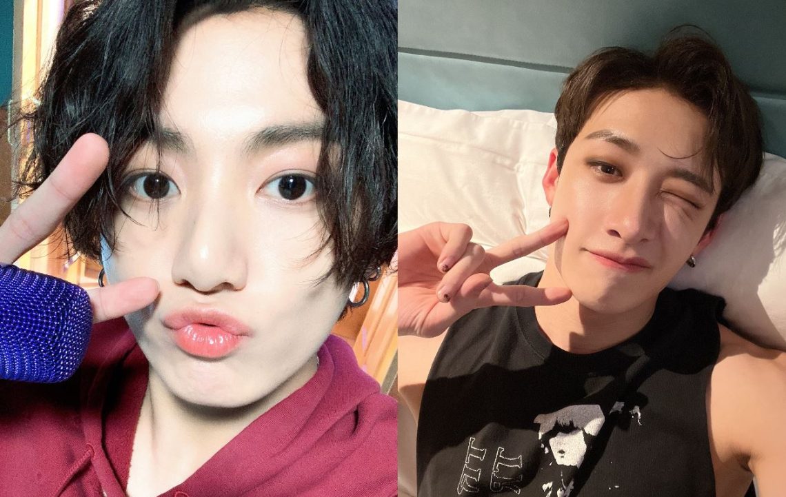 BTS' Jungkook and Stray Kids' Bang Chan have been secretly friends for ...