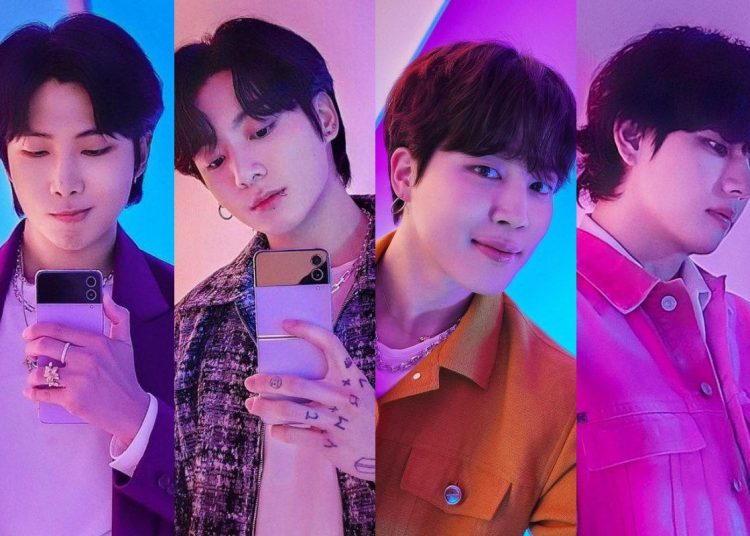 BTS for Samsung Z Flip makes fans fall in love