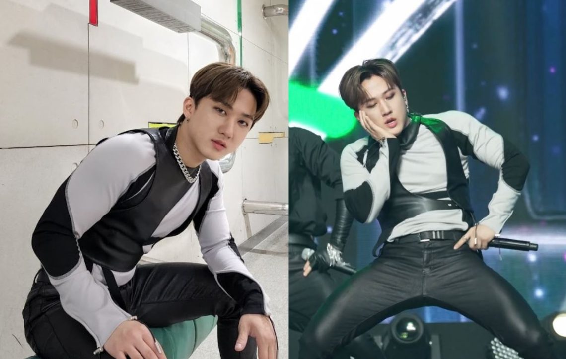 Stray Kids' Changbin boobs are so big that he can't put his elbows ...