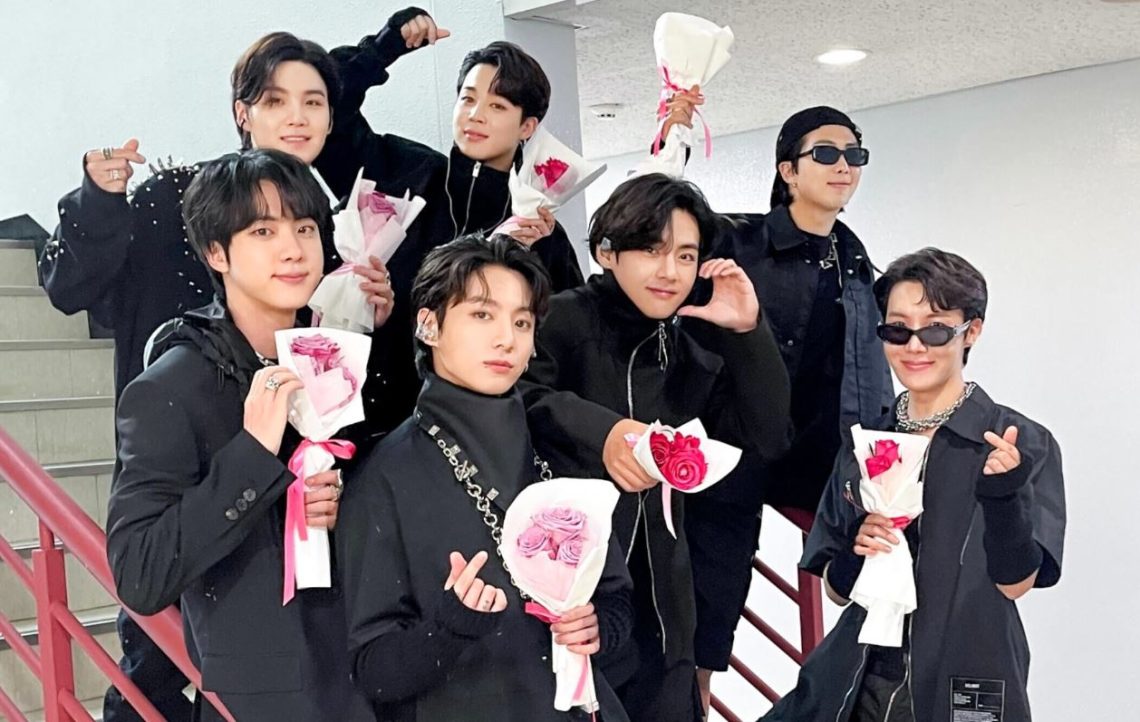 BTS members are excited to see their Yoga instructor's muscular physique