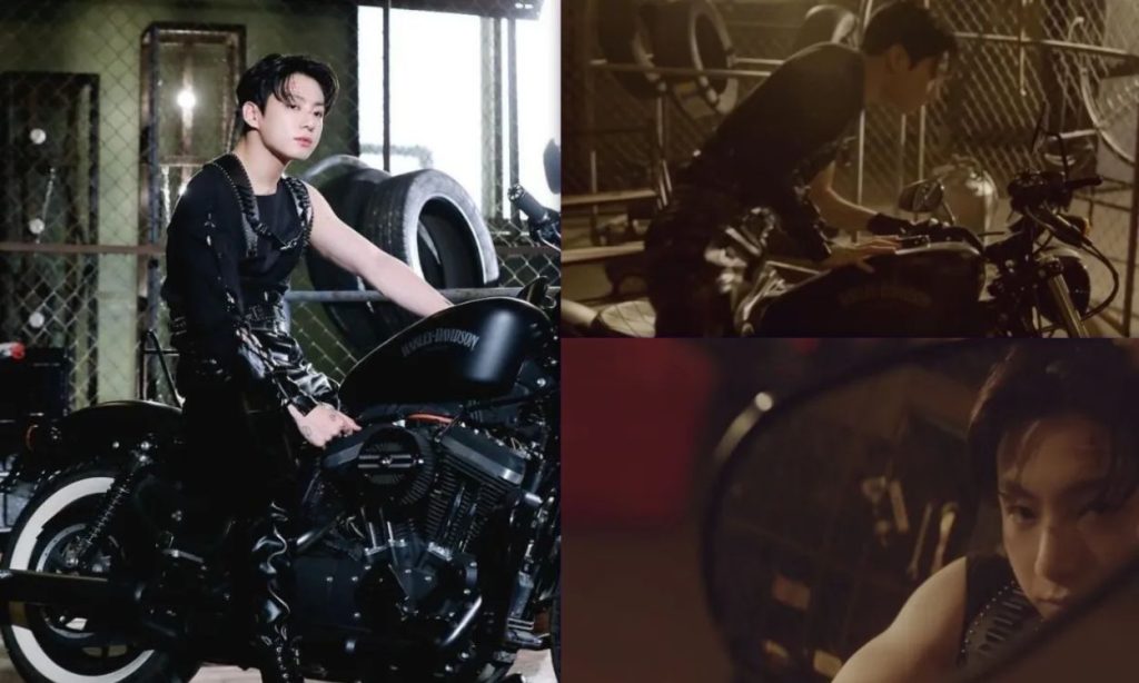 BTS' Jungkook caught riding a motorcycle in Seoul during Christmas night