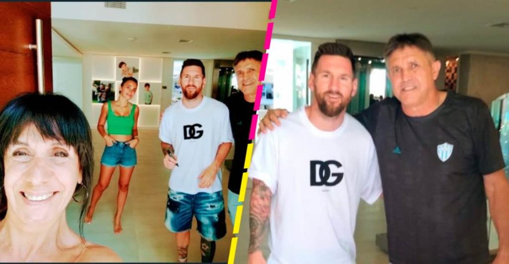 Messi captivates the Internet with cute photos with his trophy