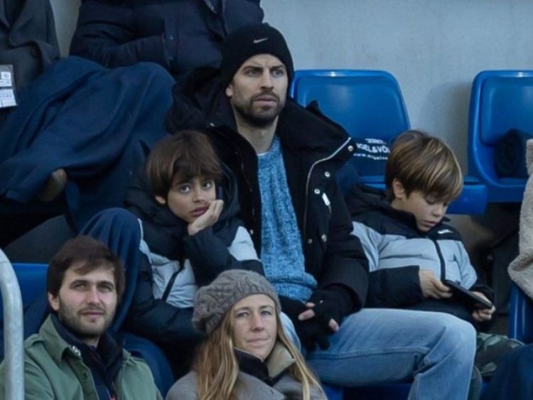 Shakira's children are caught suffering next to their father Gerard Piqué