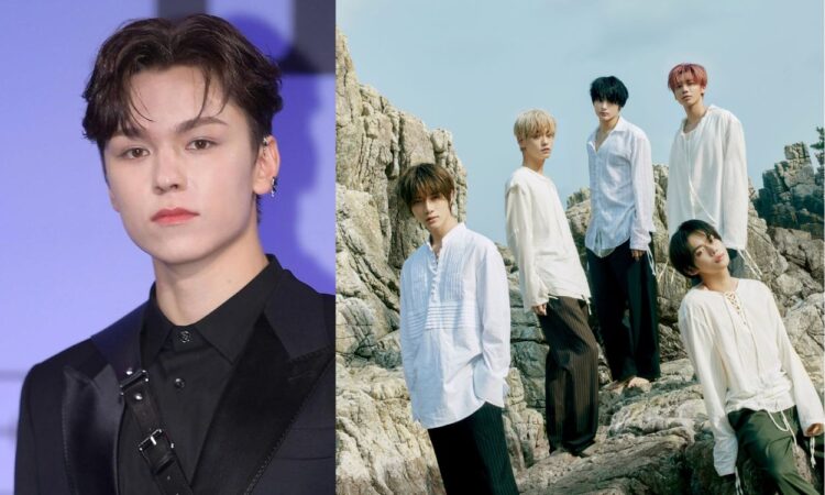 SEVENTEEN's Vernon in dating rumors with someone from TXT, were caught ...