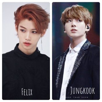 BTS's Jungkook and Stray Kids' Felix may be in a romantic relationship