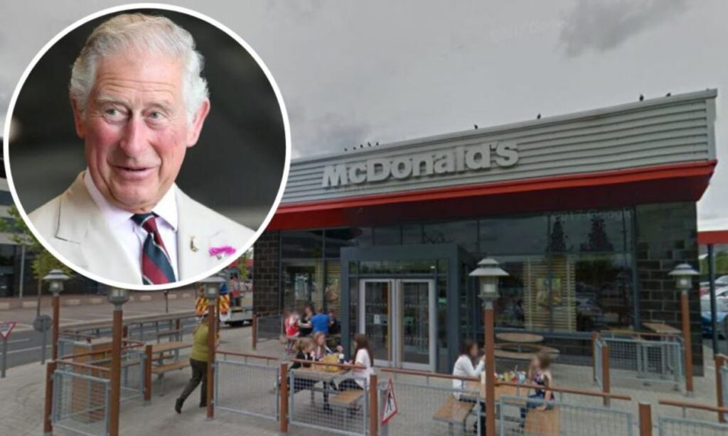 King Charles III lashed out at a fast food franchise for this reason