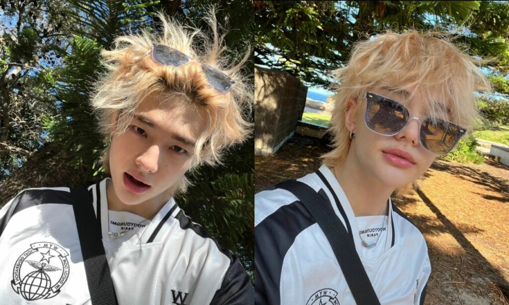 Stray Kids' Hyunjin stuns with his perfect visuals while vacationing in ...