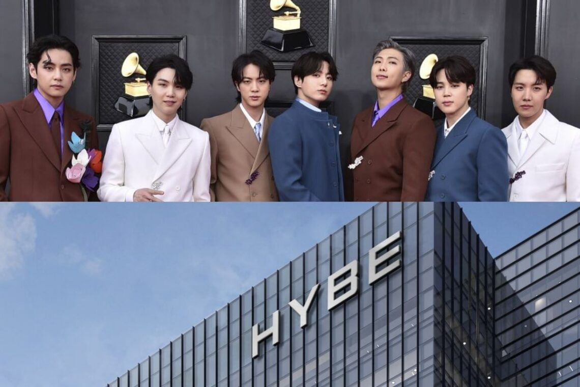 The members of BTS reportedly now own a significant share of HYBE LABELS