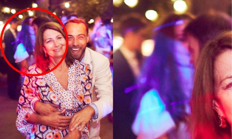 Kate Middleton is caught at a party with a mysterious man