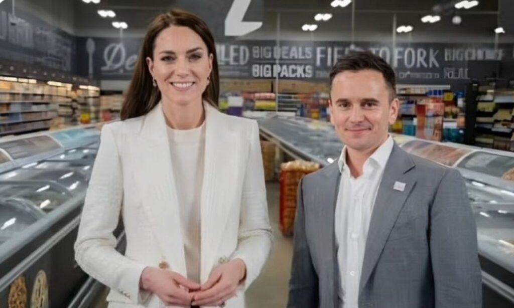 Kate Middleton surprises with a visit to the supermarket for an ...