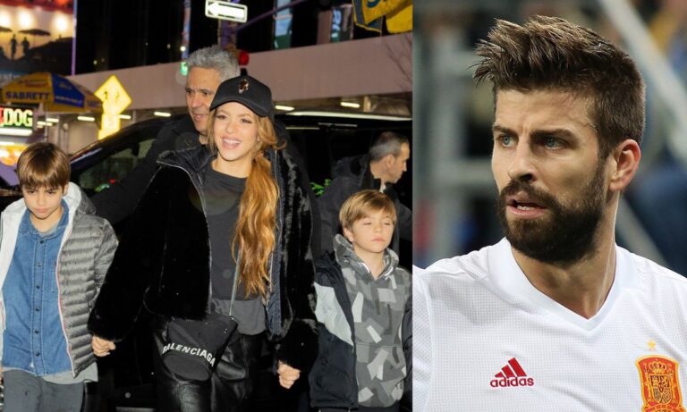The children of Shakira mocked Gerard Piqué in the United States (VIDEO)