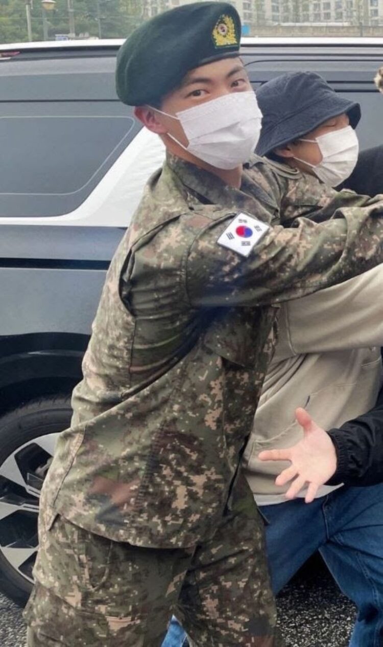 BTS' Jin impresses the group with his huge muscles