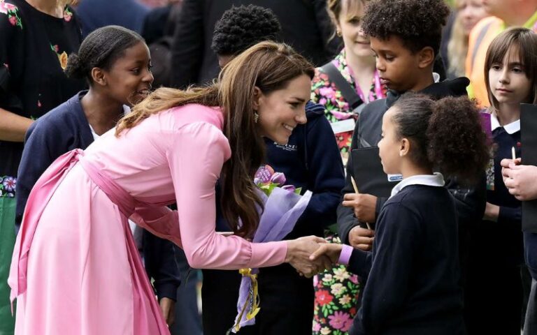 Kate Middleton gave a heartwarming answer to a little girl who asked ...
