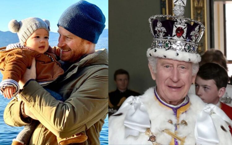 King Charles III sent a touching message to his grandson, Prince Archie ...