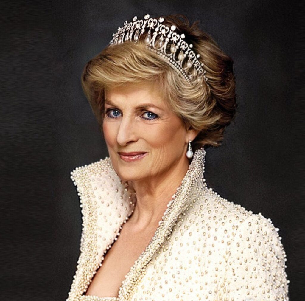 This is what Princess Diana would look like as the Queen of the United ...