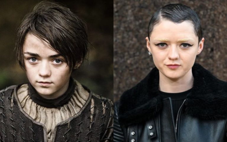 This is how Maisie Williams looks today after playing Arya Stark in ...