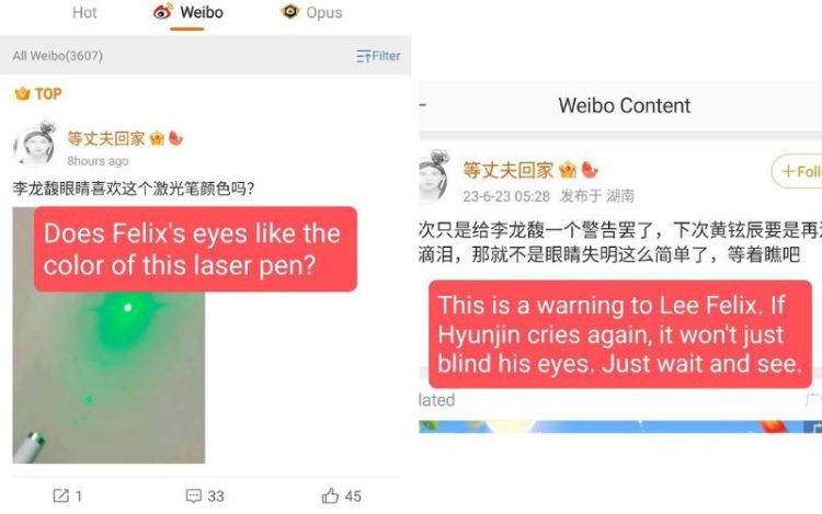 Stray Kids’ Felix receives death threats and his fans are distraught