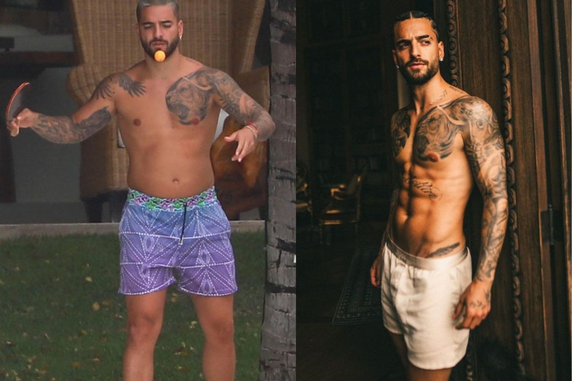 Maluma's incredible physical transformation over the last few months