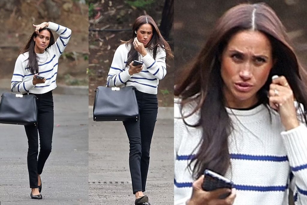 "She looks unrecognizable"; Meghan Markle is captured on the streets of the U.S. without make-up