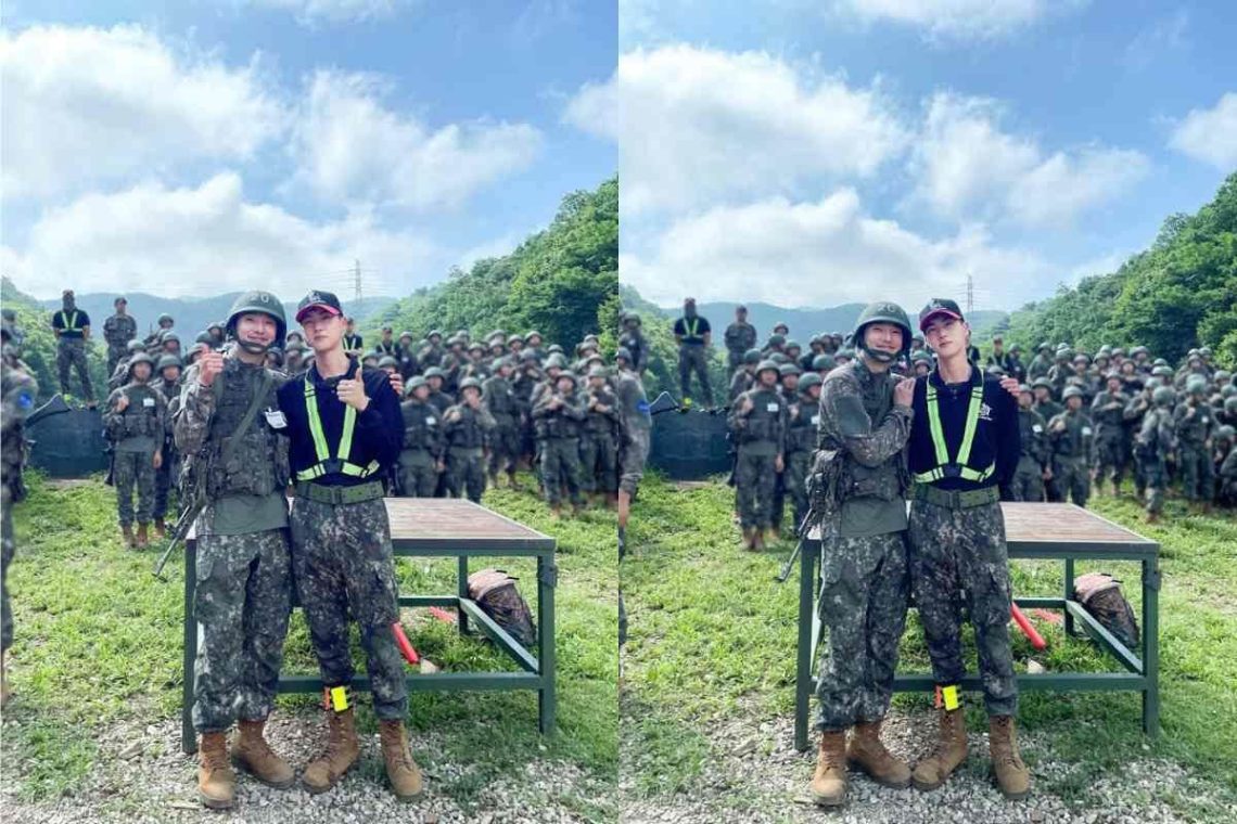 BTS: ARMY melts with love for recent photos of Jin in the military