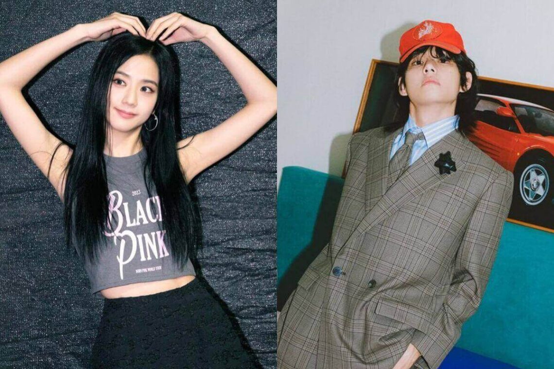 BLACKPINK's Jisoo and BTS' V were caught having dinner together at the ...