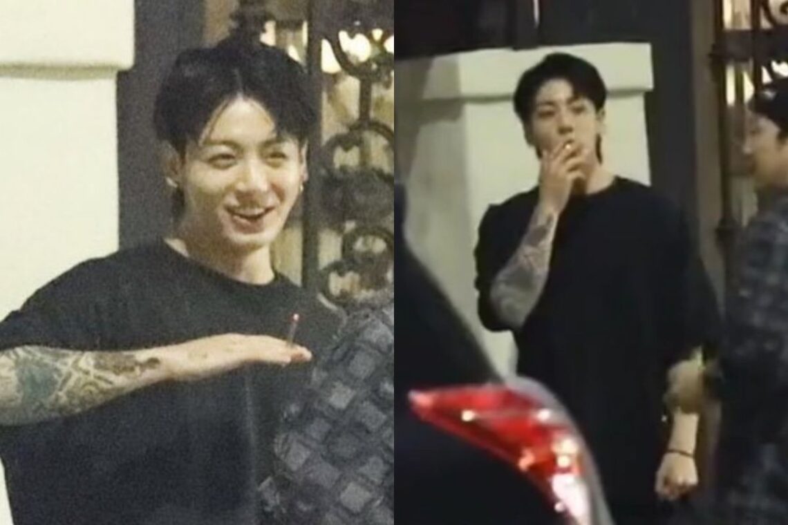 BTS' Jungkook is caught smoking in the United States and criticism ...