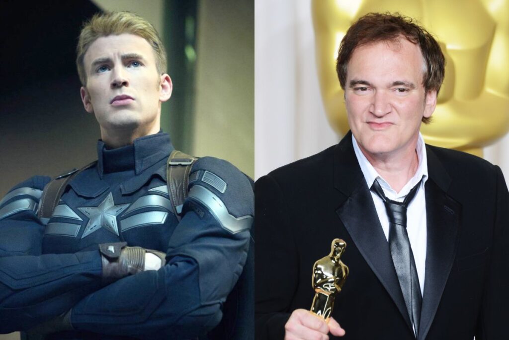 'Captain America is the star, not me': Chris Evans responds to Quentin ...