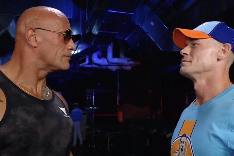 Dwayne Johnson and John Cena return to WWE