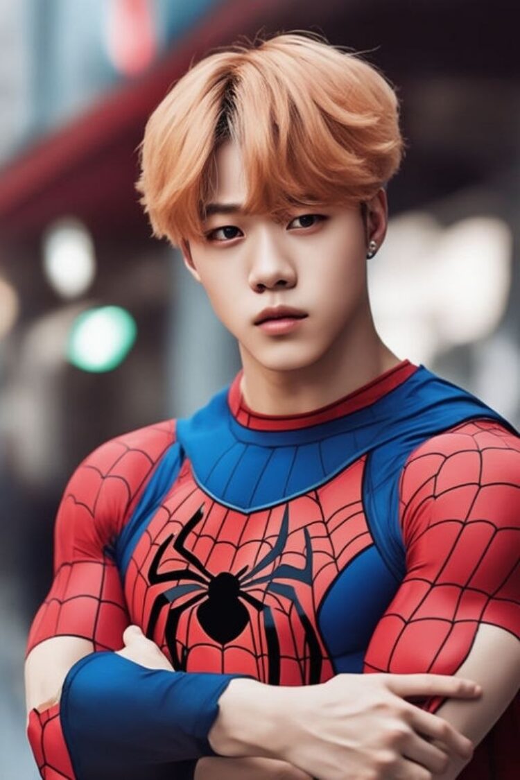 Ever dreamed about Jimin of BTS as a Marvel superhero? AI made it possible!