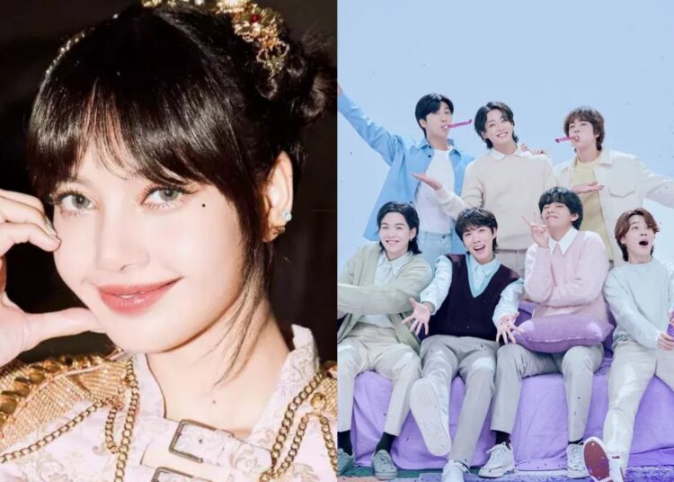 Lisa of BLACKPINK beats all BTS members and gets a jaw-dropping ...