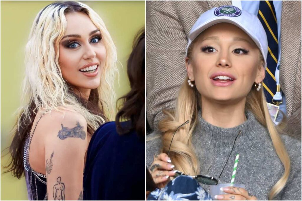 Miley Cyrus reveals details about her relationship with Ariana Grande ...