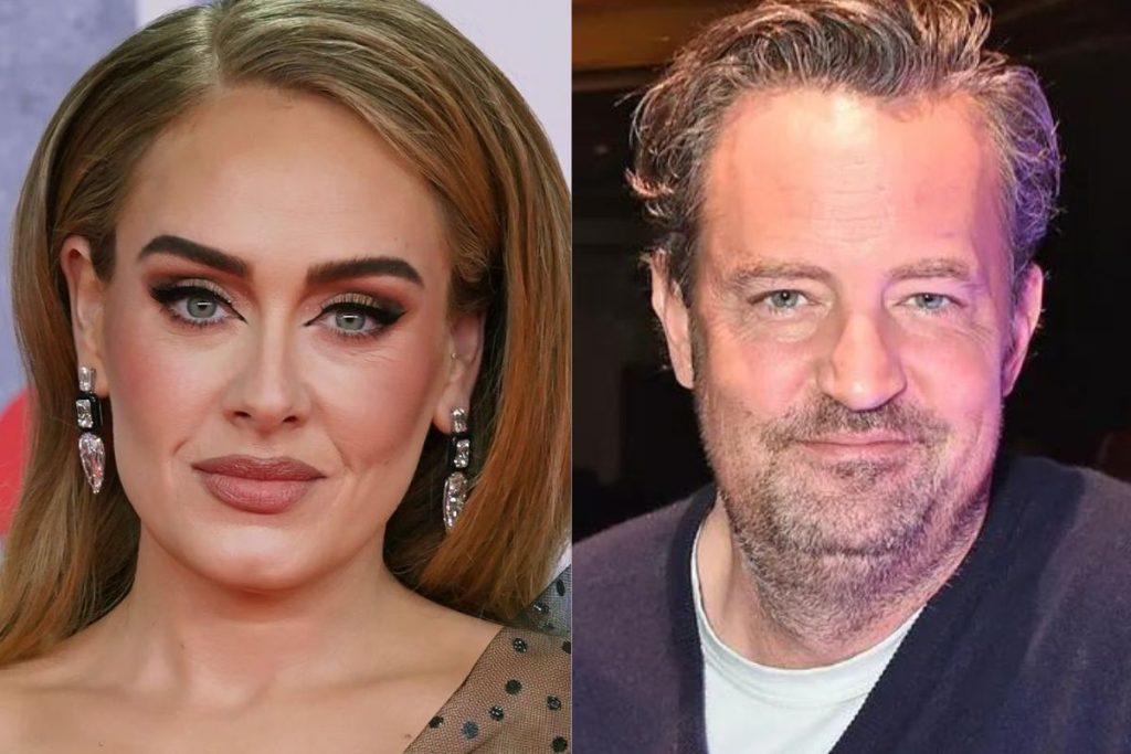 Adele paid homage to the late Matthew Perry in her Vegas residency