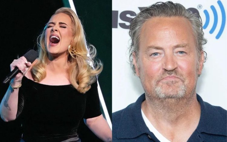 Adele paid homage to the late Matthew Perry in her Vegas residency
