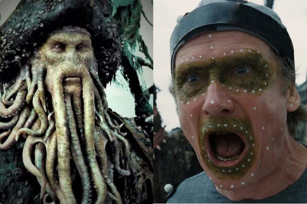 Bill Nighy, 'Davy Jones' in 'Pirates of the Caribbean', has unpleasant ...