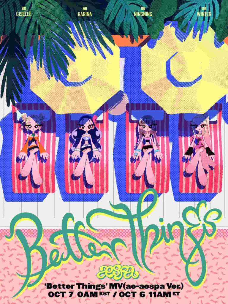 Kpop girl group aespa drops a teaser for their new "Better Things ...