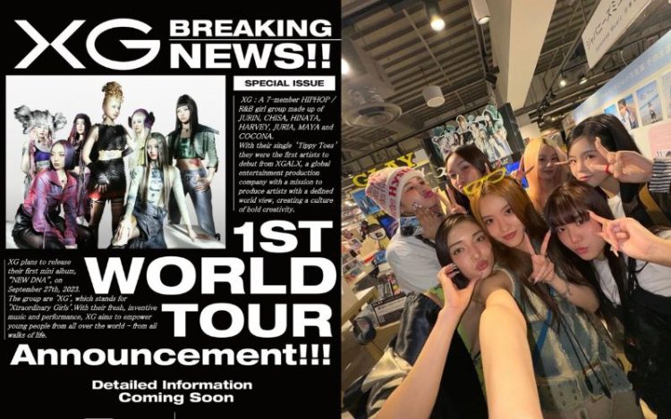 XG announces their first world tour