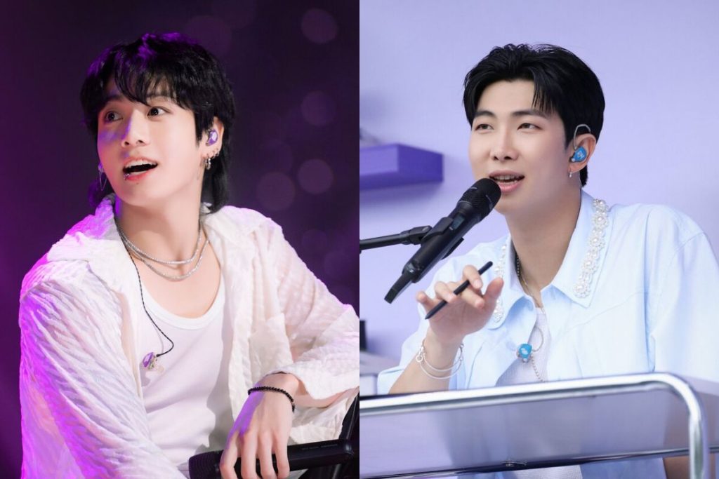The never-before-seen photos of RM and Jungkook from BTS at their ...