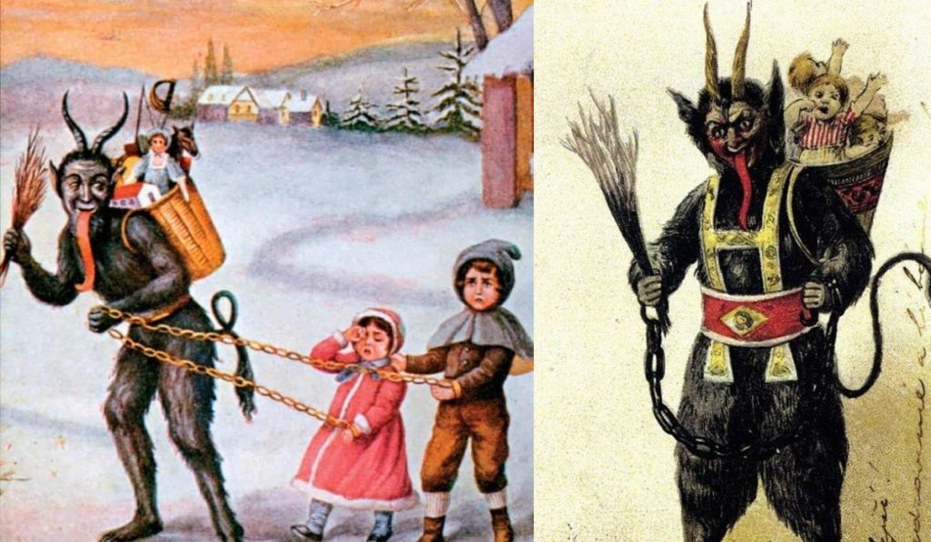 There is a Christmas monster and he is known as Krampus