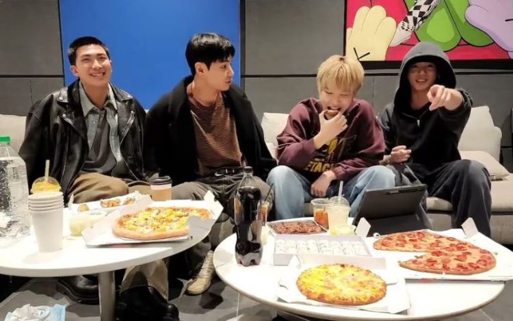 BTS' RM makes everyone laugh as he imitates V's gestures