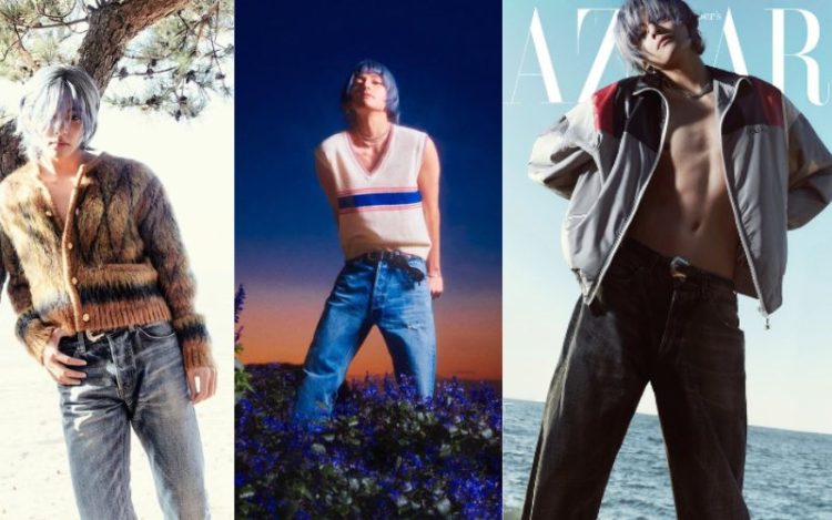 BTS' V embodies the dragon spirit in dazzling photos for Harper’s ...