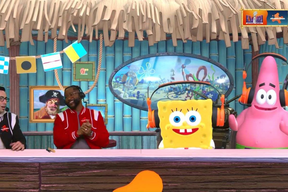 SpongeBob SquarePants was the highlight of the super bowl