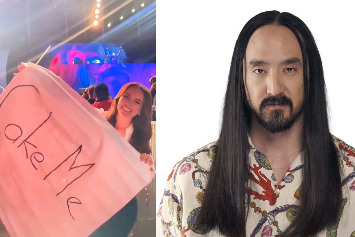 Steve Aoki throws pie at top North American official