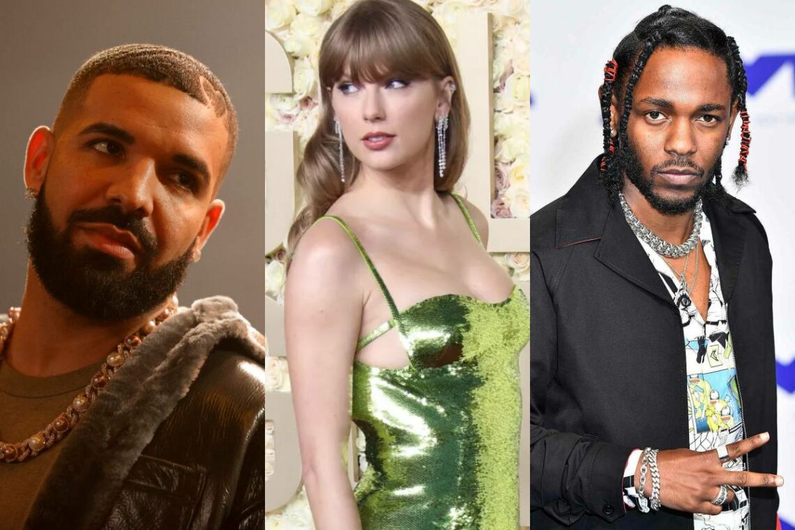 Drake praises Taylor Swift and disses Kendrick Lamar on new freestyle ...