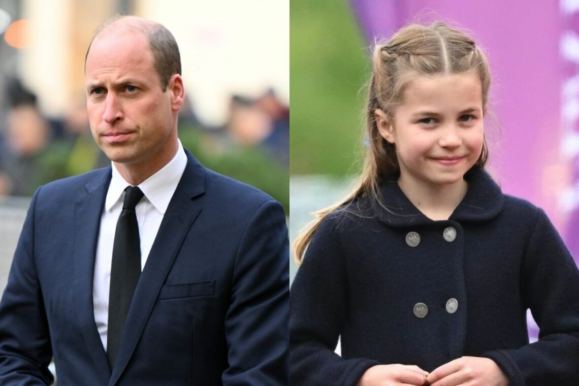 Prince William reveals his daughter Princess Charlotte's current ...